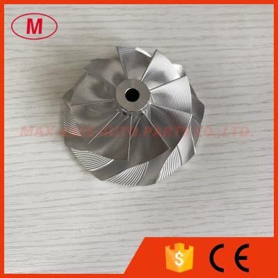 China GTX3582 GEN ll reverse point milling 58.23/76.43mm 9+0 blades turbo milling/aluminum 2618/billet compressor wheel for sale