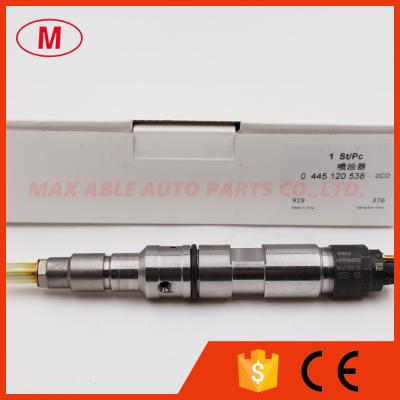 China 0445120538/0445120296 common rail injector for sale