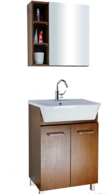China Piso - vanidad montada del cuarto de baño del themofoil, gabinete de cuarto de baño del PVC, muebles caseros modernos en venta