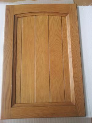 China el panel de la puerta de madera sólida del roble en venta