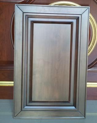 China La puerta de armario de cocina de madera sólida de la cereza, cereza aumentó el panel de la puerta, puerta de la cocina de madera sólida en venta