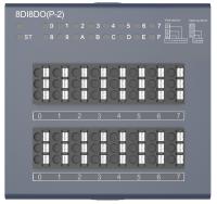 Quality ODM Integrated I/O Plc Input Output Module 8DI8DO Communication Module For PLC for sale