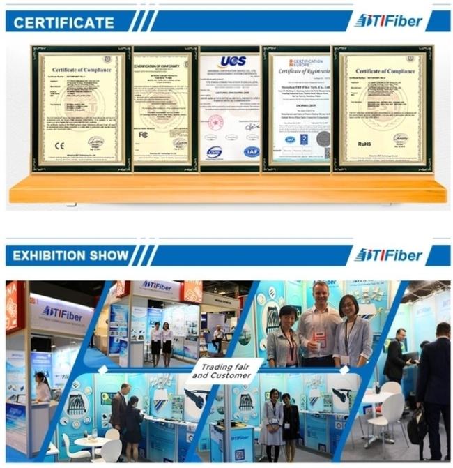 FTTH используют одиночный режим симплексное LC/UPC к гибкому проводу 8 соединительного кабеля оптического волокна LC/UPC