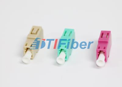 Cina Adattatore a fibra ottica misto del PC di LC con l'alloggio beige di colore di PBT in vendita
