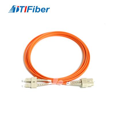 Китай оптическое волокно Patchcord дуплекса 2.0/3.0 LSZH 3M SC/UPC-SC/UPC мультимодное OM1 OM2 продается
