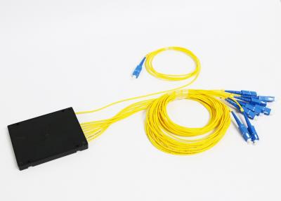 Cina Separatore a fibra ottica del Plc 1*8 con il connettore della fibra della st LC dello Sc di MP FC in vendita