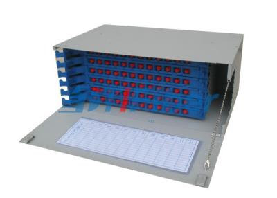 Cina Quadro d'interconnessione di fibra del supporto di scaffale dello Sc ODF con il vassoio della giuntura della fibra dei 12 centri in vendita