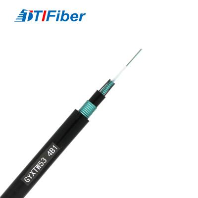 Cina Singolo cavo a fibre ottiche corazzato all'aperto di modo GYXTW53 G652D in vendita