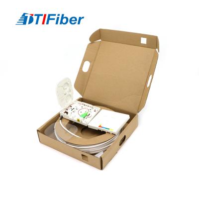 Китай Белое оптическое волокно Patchcord FTTH с коробкой OTO терминальной продается