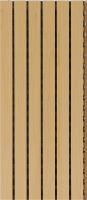 Quality MDF Timber Grooved Acoustic Wall Panels For Interior Music Hall Decor E1 E0 Protection for sale