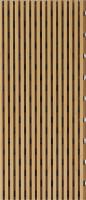Quality Customized Finish Sound Absorbing Wall Panel Grooved Wooden Acoustic Panels France A+ for sale