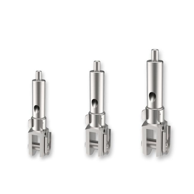 Nickel Plated Suspended Wire Cable Grippers with Locking Feature for Pendant Light 0