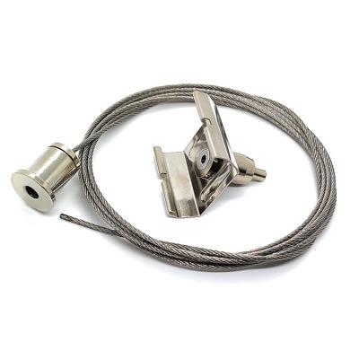 Chine Suspension Kit With Aluminum Panel Clip de pince de câble pour la voie de XTSC à vendre