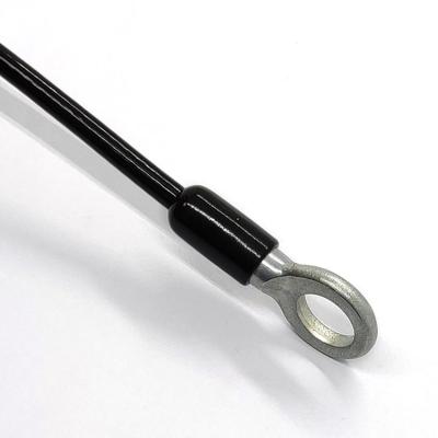Chine Le PVC en acier galvanisé a enduit la bride de câble métallique d'acier inoxydable du crochet instantané et les oeillets pour le fil de cintre de sécurité à vendre