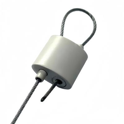 China Double Side End Exit Cable Looping Gripper with 15*15*8.5MM Size and 100N Break Load for 0.8-1.0MM Wire Rope for sale