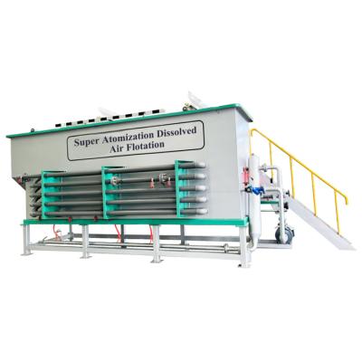 China IEPP Industrial Chemical Sewage Wastewater Treatment Equipment SADAF Super Atomization Dissolved air Flotation Machine Units for sale