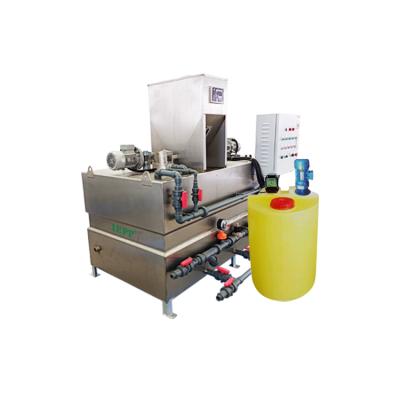 China IEPP Factory Supplier Flocculant Automatic Water Treatment Dosing System Skid Ss304 Polymer Electrolyte Mixing tank for WWTP for sale