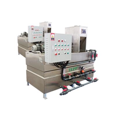 China IEPP Manufacturer Factory WWTP Sewage Treatment PAM Chemical Preparation System Automatic Polymer Electrolyte Dosing Equipment for sale