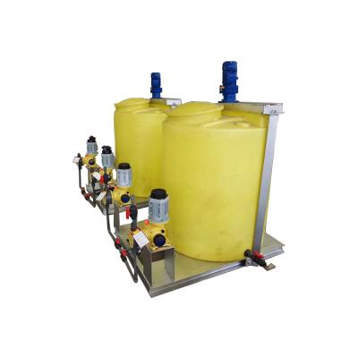 China IEPPfactory Directly Sale Paint Food Beverage Slaughtering House Tannery Wastewater Treatment Plant Chemical Dose tank Equipment for sale