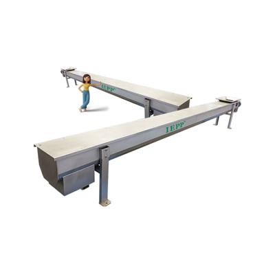 China IEPP Manufacturer Factory Supplier WWTP U Type Sectional Spiral Blade Shaftless Screw Sludge Conveyor for Wastewater Treatment for sale