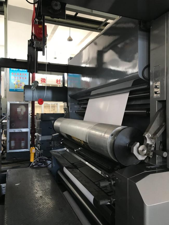 Water Based Ink Flexography Printer by Servo Control for Carton Preprint