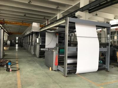 Cina Personalizzazione stampante flescografica ad inchiostro a base d'acqua con controllo servo per pre-stampa su cartone in vendita