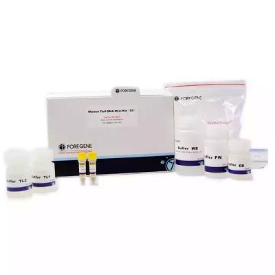 China DNA van DNA Mini Isolation Kit Extract Genomic van de muisstaart van Muisstaart binnen 1 Uur Te koop