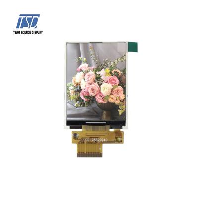 Cina 240x320 esposizione a 2,8 pollici dell'interfaccia ILI9341V IC TFT LCD di risoluzione 280nits MCU in vendita