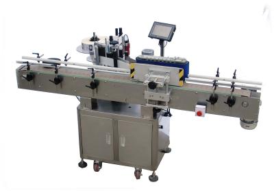 Chine machine à étiquettes de la bouteille 550ml ronde doubles bouteilles/min latérales de l'autocollant 60 - 350 à vendre