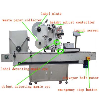 Cina Etichettatrice della fiala automatica interamente del biancospino 150 di Hg controllo del servomotore SpA in vendita