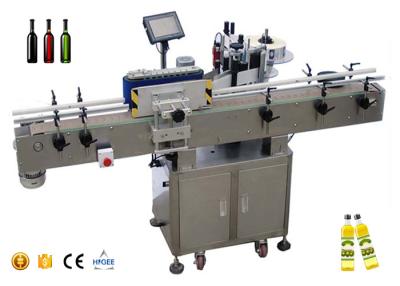 Cina Indichi l'etichettatrice di carta composita della bottiglia rotonda di controllo del plc del tubo per 220V 1.5HP 50/60HZ in vendita