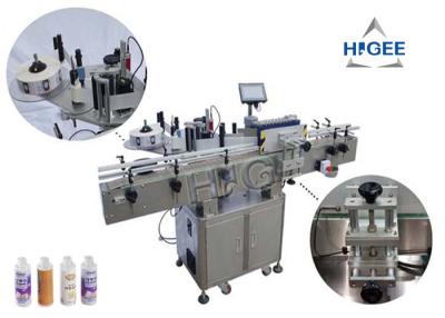 Cina etichettatrice della bottiglia di vino 10ml-100ml per automatico laterale di 220V 1.5HP 50/60HZ uno in vendita