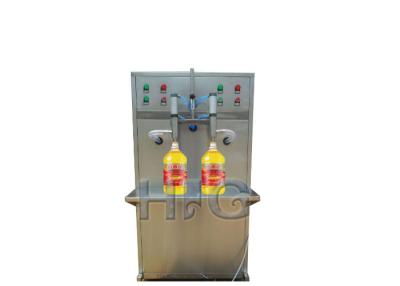 China Halbautomatisches Edelstahl-Material der Öl-Füllmaschine-0.3-0.5MPA zu verkaufen