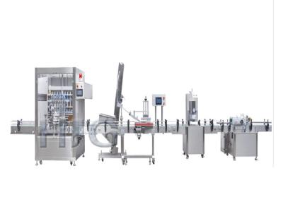 Cina Linea di riempimento del condimento da 5 litri, materiale da otturazione automatico e tappatrice in vendita