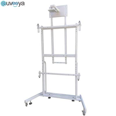 China Adjustable Mobile Smart Interactive Whiteboard Stand 72 Inch- 120 Inch for sale