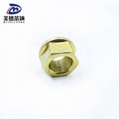 중국 트럭 서스펜션 부품 T32718T 작은 플랜지와 SPL 헥사곤 잠금으로 탄소 강철 견과류 판매용
