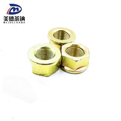 중국 트럭 서스펜션 부품 T32718T 작은 플랜지와 SPL 헥사곤 잠금으로 탄소 강철 견과류 판매용