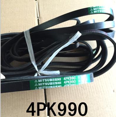 Cina Pezzi di ricambio PC220/3 dell'escavatore di KOMATSU della cinghia del ventilatore del motore 4PK990 in vendita