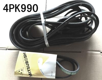Cina Cinghia di sincronizzazione della pompa idraulica di nero di carbonio 4PK990 per l'escavatore di Caterpillar in vendita