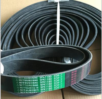Cina Cinghia del condizionatore d'aria della cinghia del ventilatore del motore dell'escavatore 9PK1180 per MITSUBOSHI in vendita
