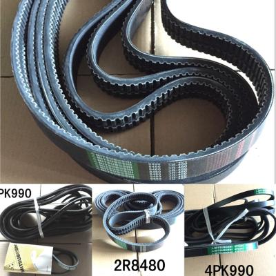 Cina L'escavatore di HD512 Kato parte la cinghia 8PK1689 della ventola di raffreddamento con il processo lucidato in vendita