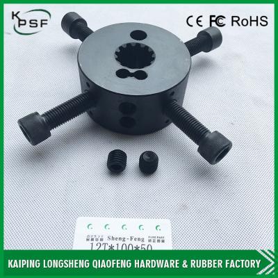 Cina Innesti il materiale del ferro della resistenza della polvere dell'aria delle parti di riparazione della pompa idraulica della scanalatura in vendita