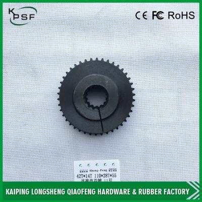 Cina L'escavatore idraulico parte la scanalatura di gomma 50T EX200-2 K3V140 dell'accoppiamento dell'ingranaggio in vendita