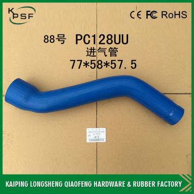 Cina Tubo flessibile di gomma 77*58*57.5 dell'acqua dei pezzi di ricambio dell'escavatore di PC128UU KOMATSU in vendita