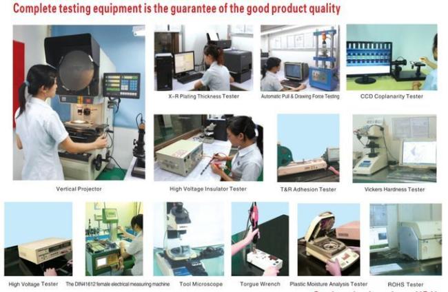 tablero de 0.8m m para subir al tipo femenino material de SMT del jefe del conector de LCP