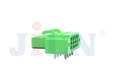 中国 25AすくいPBTの真鍮のターミナル ブロックのコネクター直角2-12Pは2EDGAMにスズメッキをした 販売のため