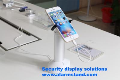 China Dispositivos de visualización antirrobo COMER para soportes de alarma para teléfonos móviles con soportes de clip en venta