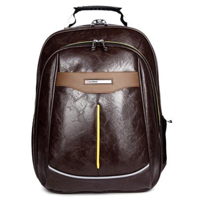 Cina Zaino resistente del cuoio di Brown dell'acqua, borse dello Zaino del cuoio di Softback in vendita