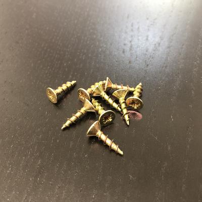 中国 15mm Pozidrivの十字はさら穴を開けられた完全な通された平らなヘッドChipboardねじを引込めた 販売のため