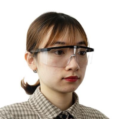 Chine Factory Clear Vision UV400 protective safety goggles for public protection à vendre